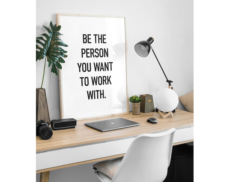 Office Wall Art Teamwork Quotes Office Decor Print - Etsy