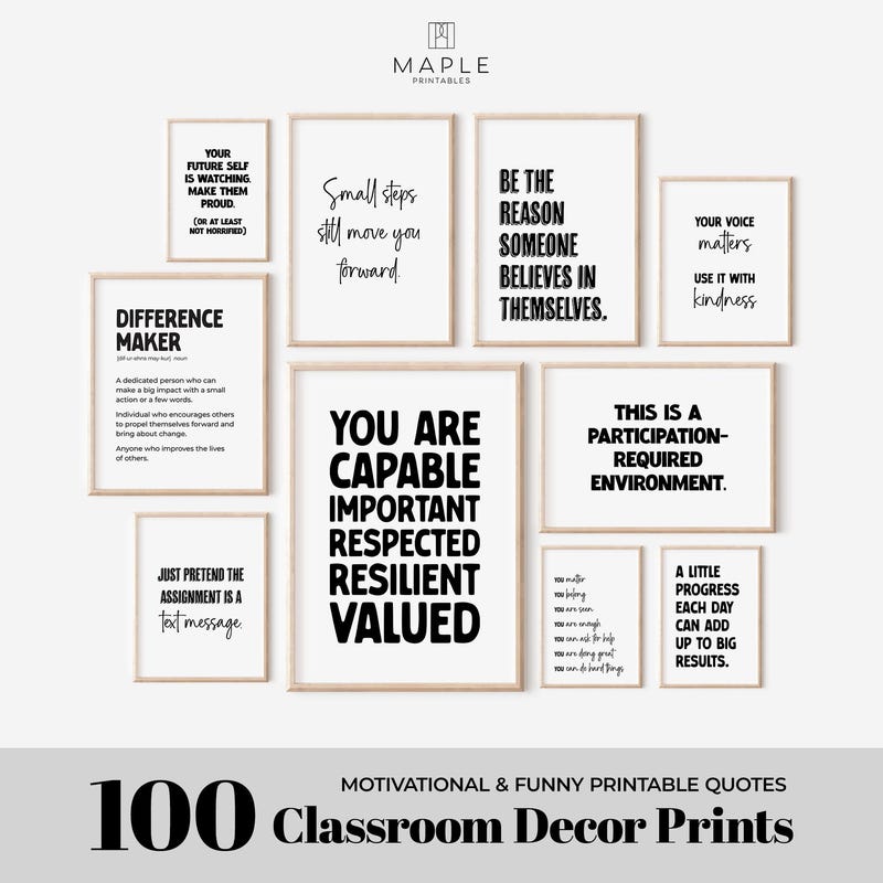 Motivational Lounge Posters - Etsy