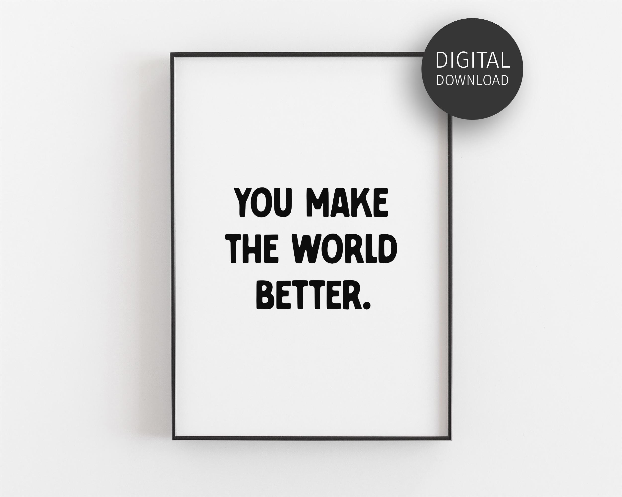 Encouraging Classroom Poster, Printable Wall Art for School Decor ...