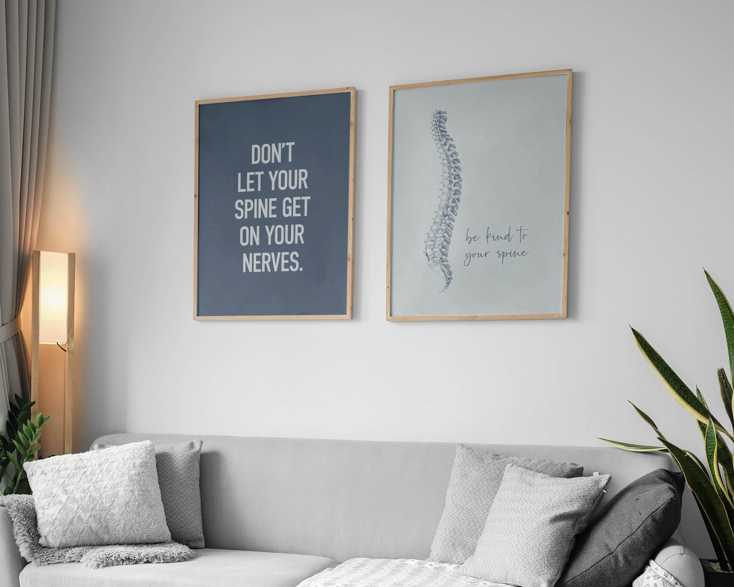 Chiropractic Prints, Office Decor for Chiropractor, Printable Spine ...