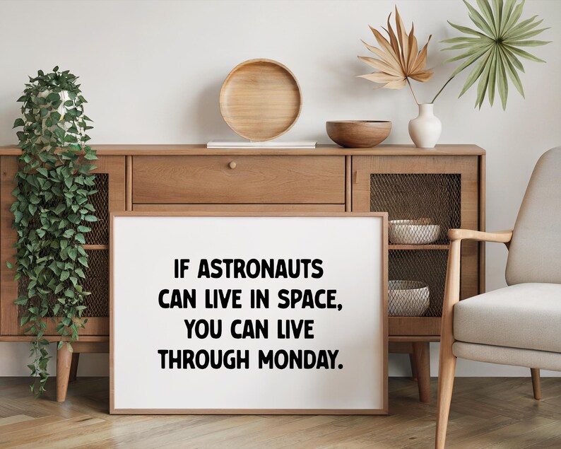 Classroom Poster, Funny Printable Wall Art for Motivational School ...