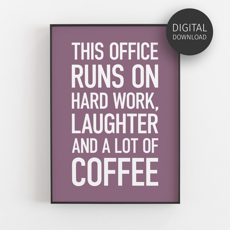 Funny Work Signs - Etsy
