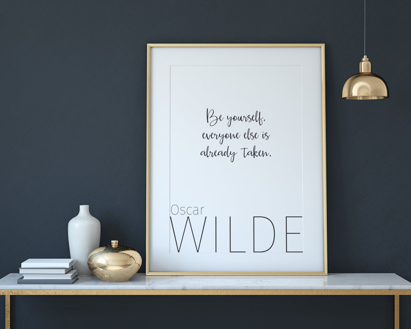 Oscar Wilde Quote Downloadable Prints Classroom Decor | Etsy