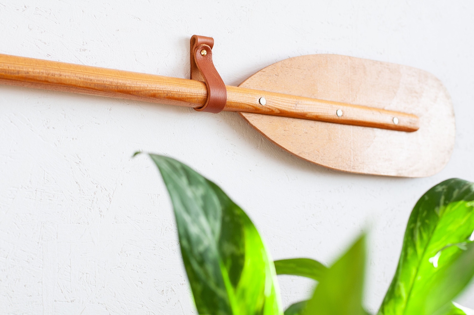 Leather Paddle Hangers Canoe Paddle Hanger Hanger for - Etsy