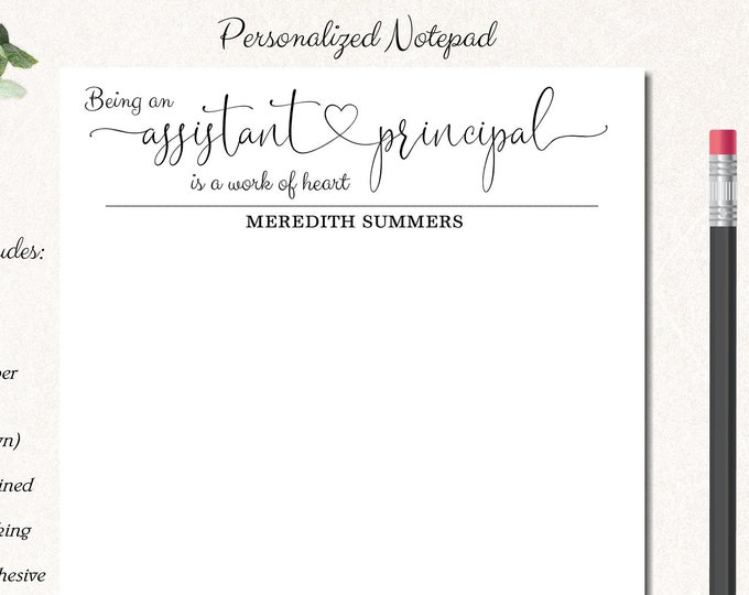 Assistant Principal Gift / Assistant Principal Appreciation Gift ...