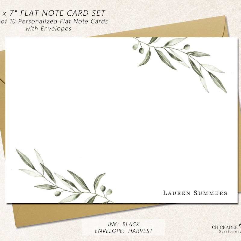 Custom Note Cards - Etsy