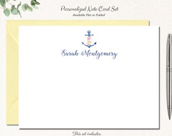 Nautical Note Cards | Etsy