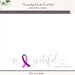 Personalized Thank You Cards Thyroid Cancer | Cancer Card | Cancer ...