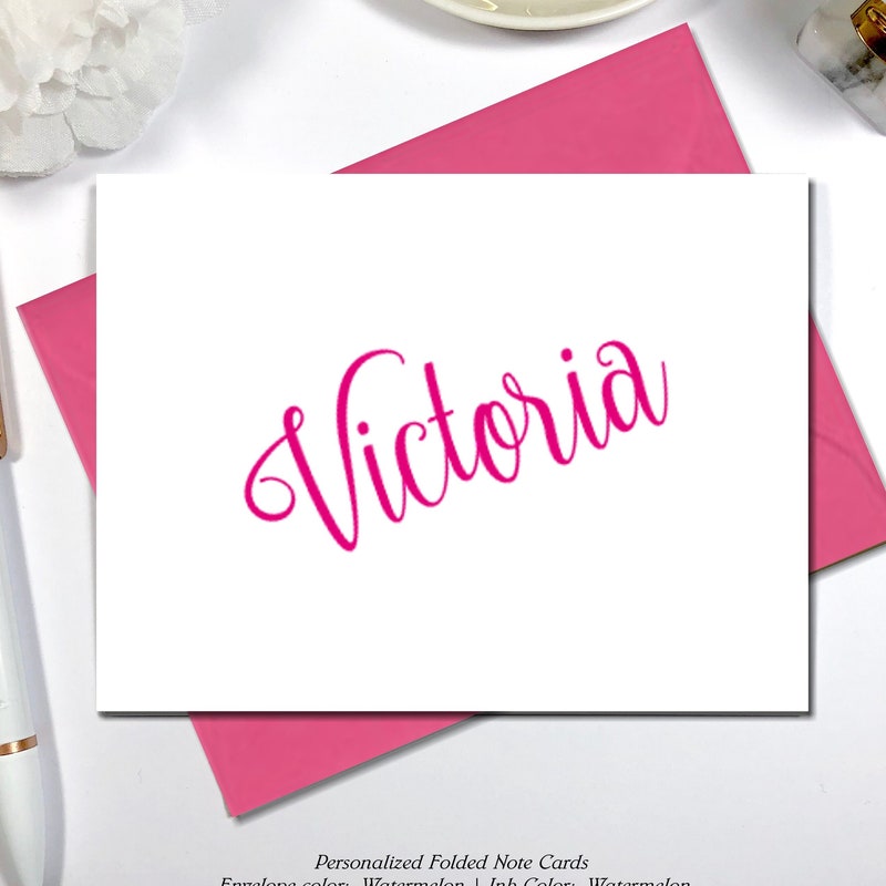 Personalized Note Cards - Etsy