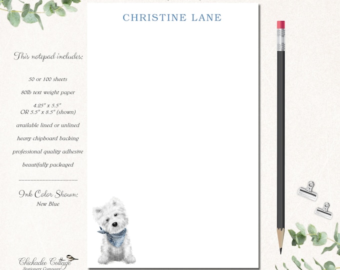 Personalized Notepad for Men, Men's Stationery, Stationary Notepad ...