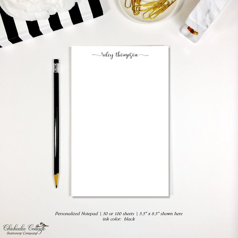 Personalized Notepad | Letter Writing Set | Personalized Gifts for Mom ...