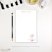 Personalized Anchor Notepad, Anchor Gift for Her, Stationery/stationary ...