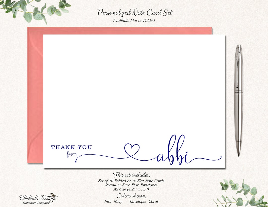 Thank You Cards | Personalized Thank You Cards | Thank You Notes ...