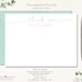Personalized Script Thank You Cards | Thank You Notes | Flat or Folded ...