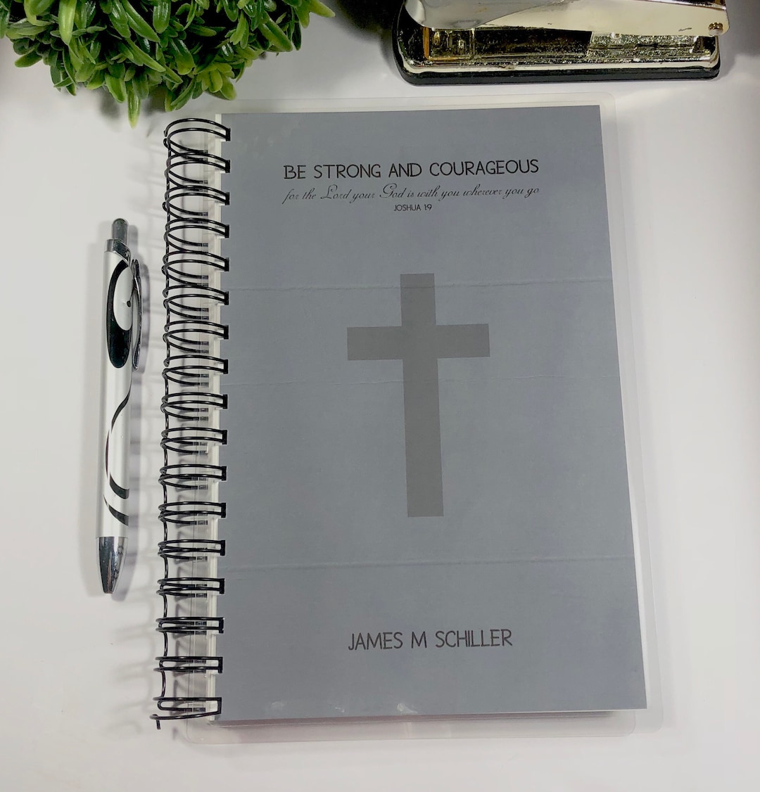 Prayer Journal for Men Personalized, Prayer Notebook, Bible Study ...