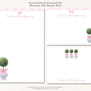 Set of 3 Personalized Notepads, Custom Notepads, Personalized Gifts for ...