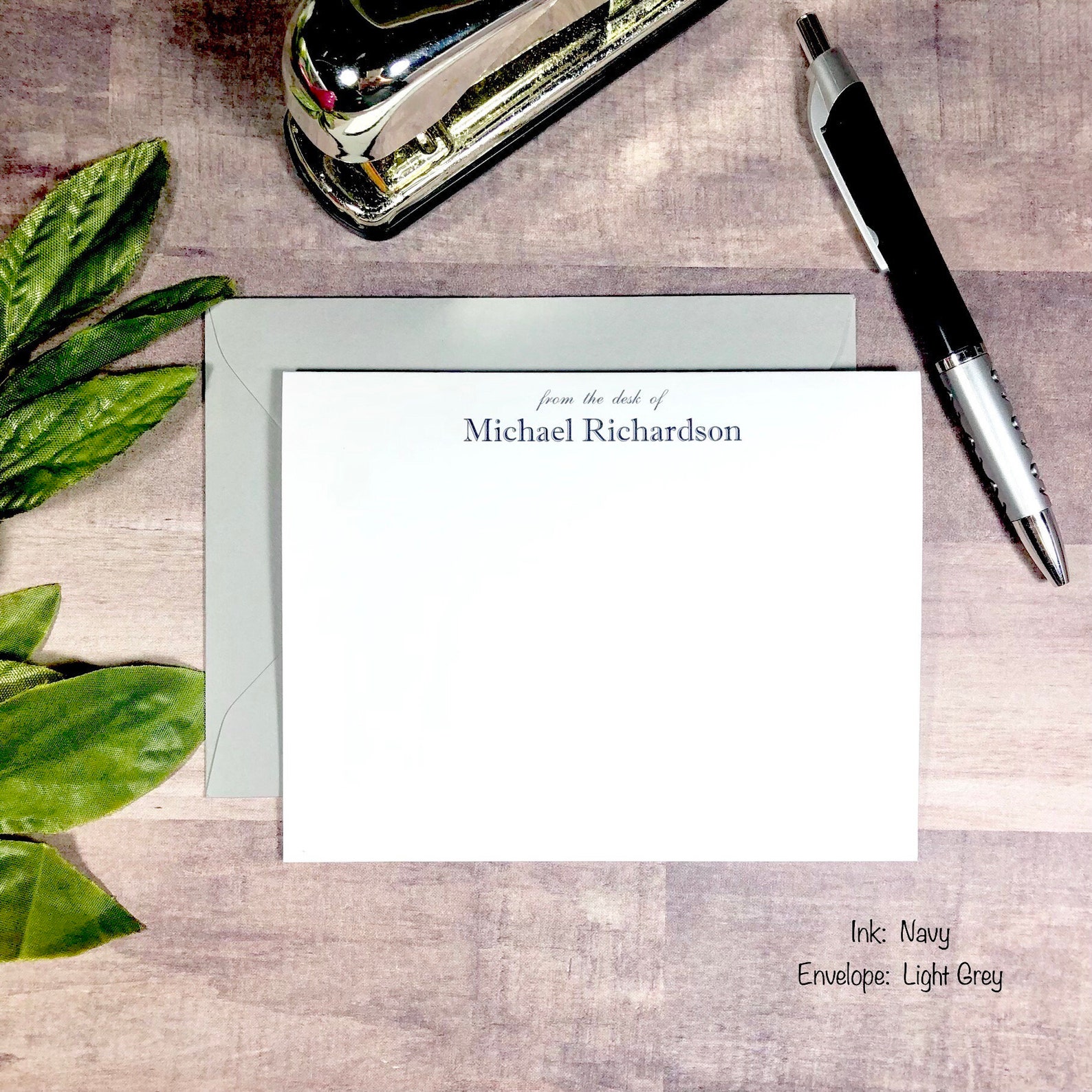 Men's Stationery Personalized Stationery Gifts for Men | Etsy