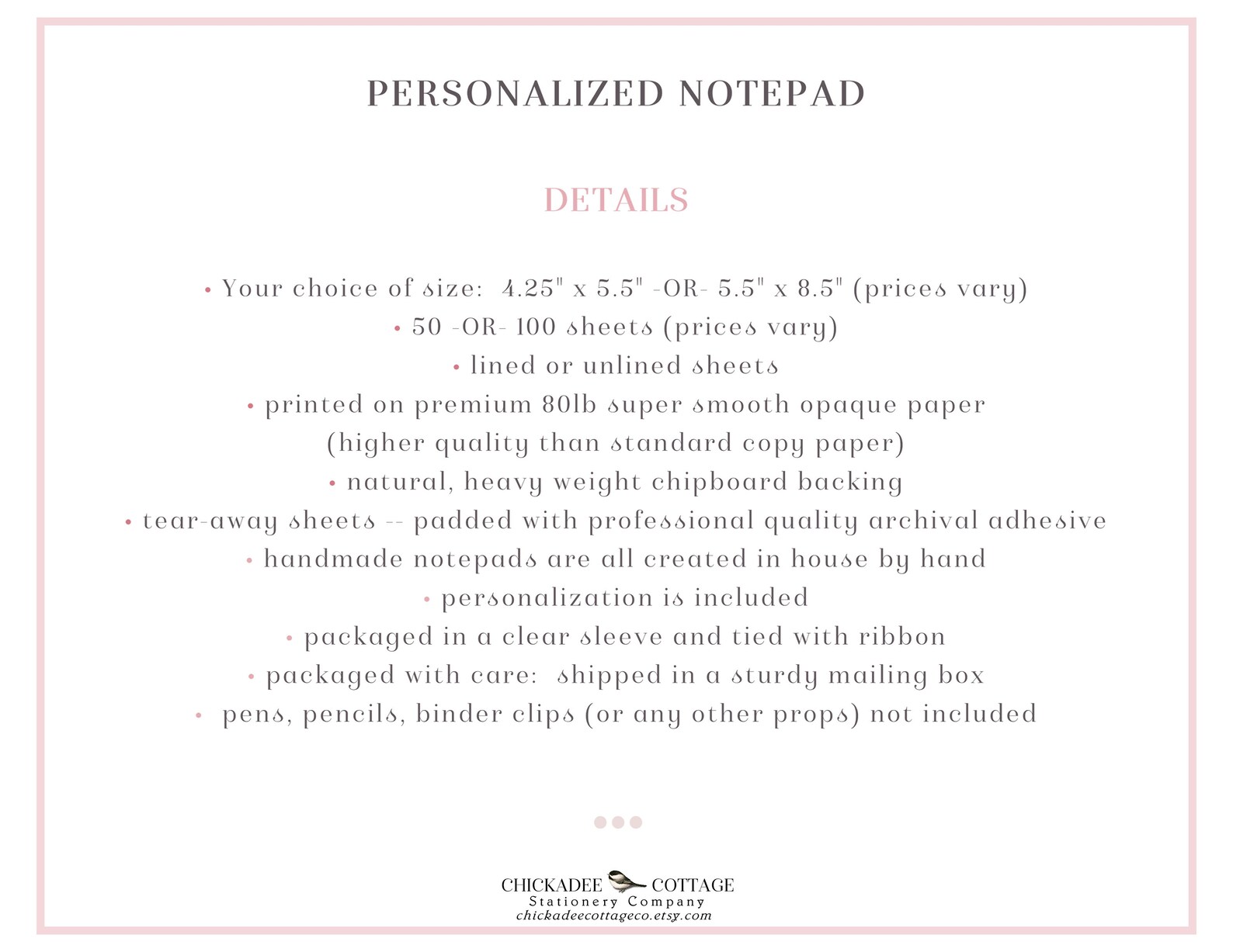 Personalized Westie Dog Notepad West Highland Terrier Gift Westie Dog ...