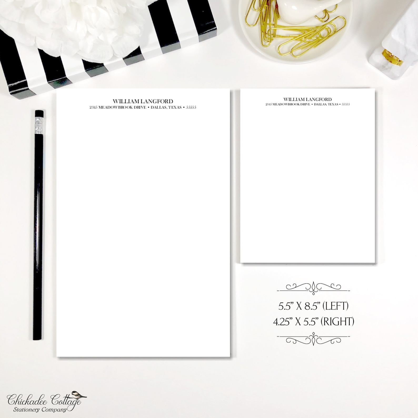 Personalized Notepad for Men Men's Stationery Stationary - Etsy