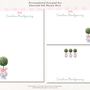 Set of 3 Personalized Notepads, Custom Notepads, Personalized Gifts for ...