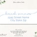 Script Return Address Labels Return Address Stickers Personalized ...