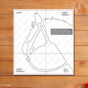 Horse - Custom String Art Template - Etsy