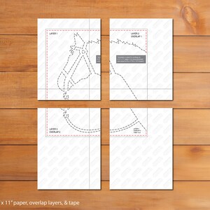 Horse - Custom String Art Template - Etsy