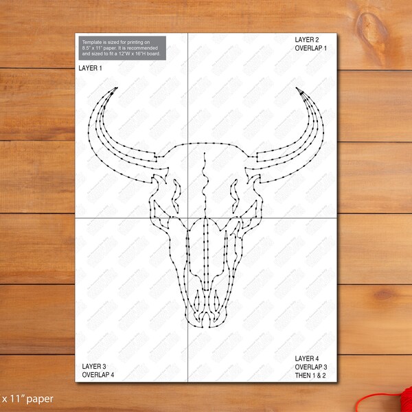 String Art Template - Etsy