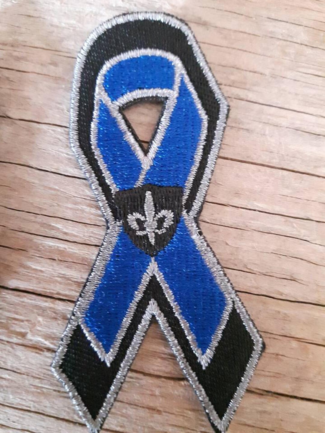 Ribbon Crest in Memory of Deceased Quebec Police Officers - Etsy