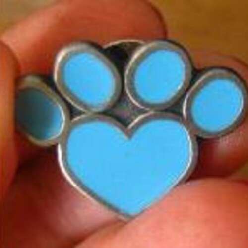 True Love Paw Pet Enamel Pin | Etsy