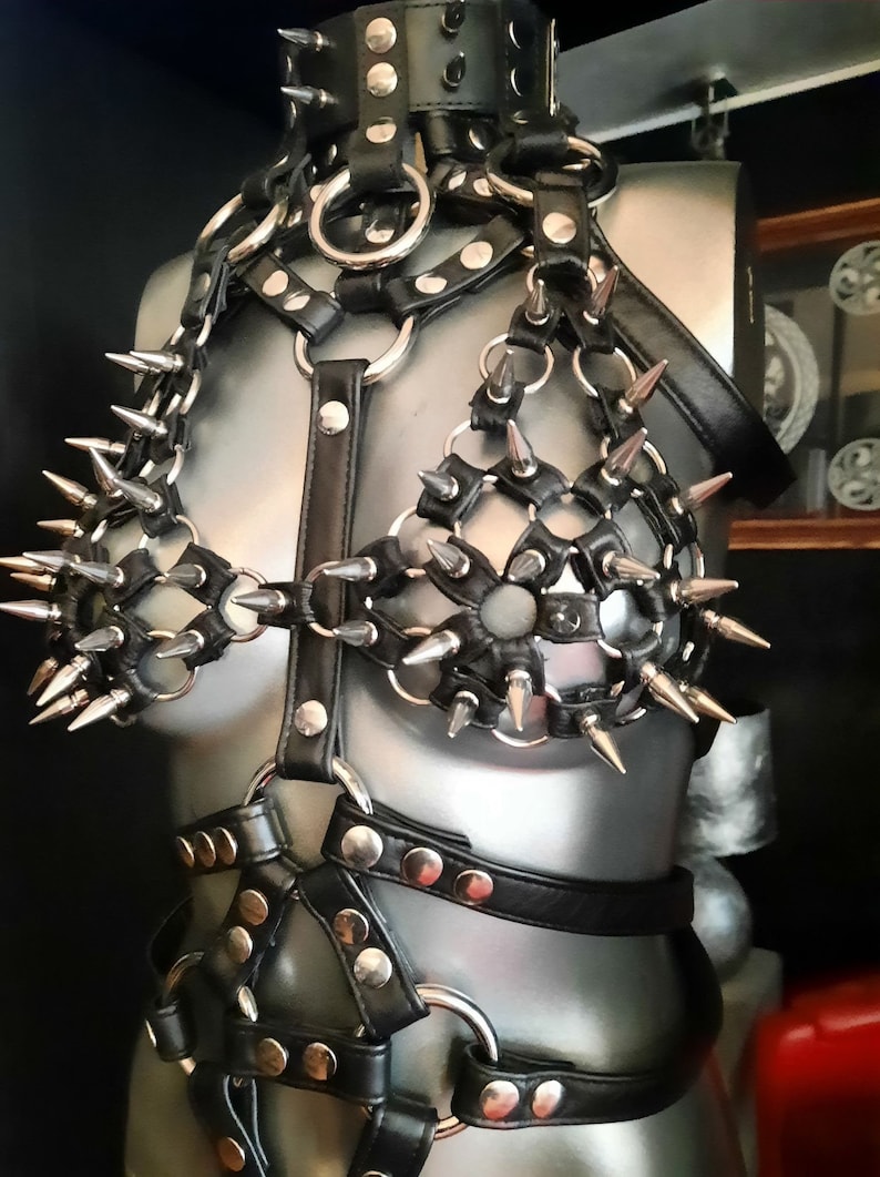 Bdsm Gear For Women Submissive Harness Bra Etsy