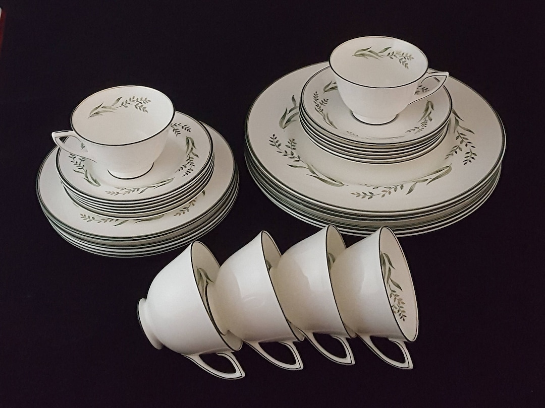 Royal Doulton Zephyr 30-piece Fine Bone China Dinnerware Set - Etsy
