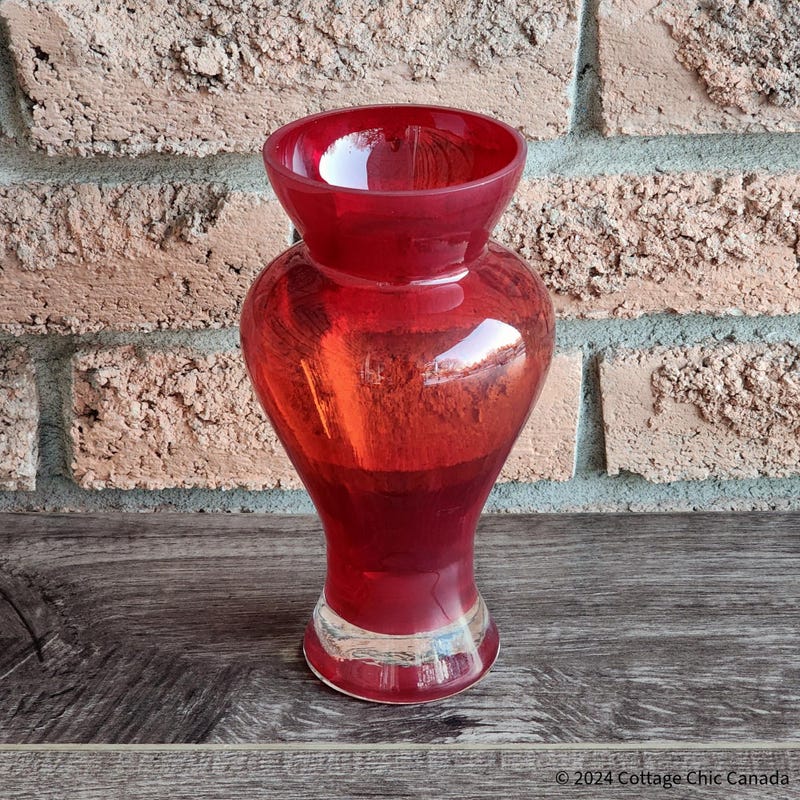 Pigeon Blood Glass - Etsy