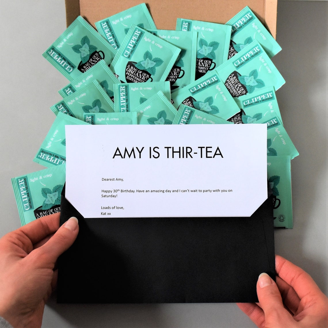 21st Birthday Tea Gift Personalised - Etsy UK