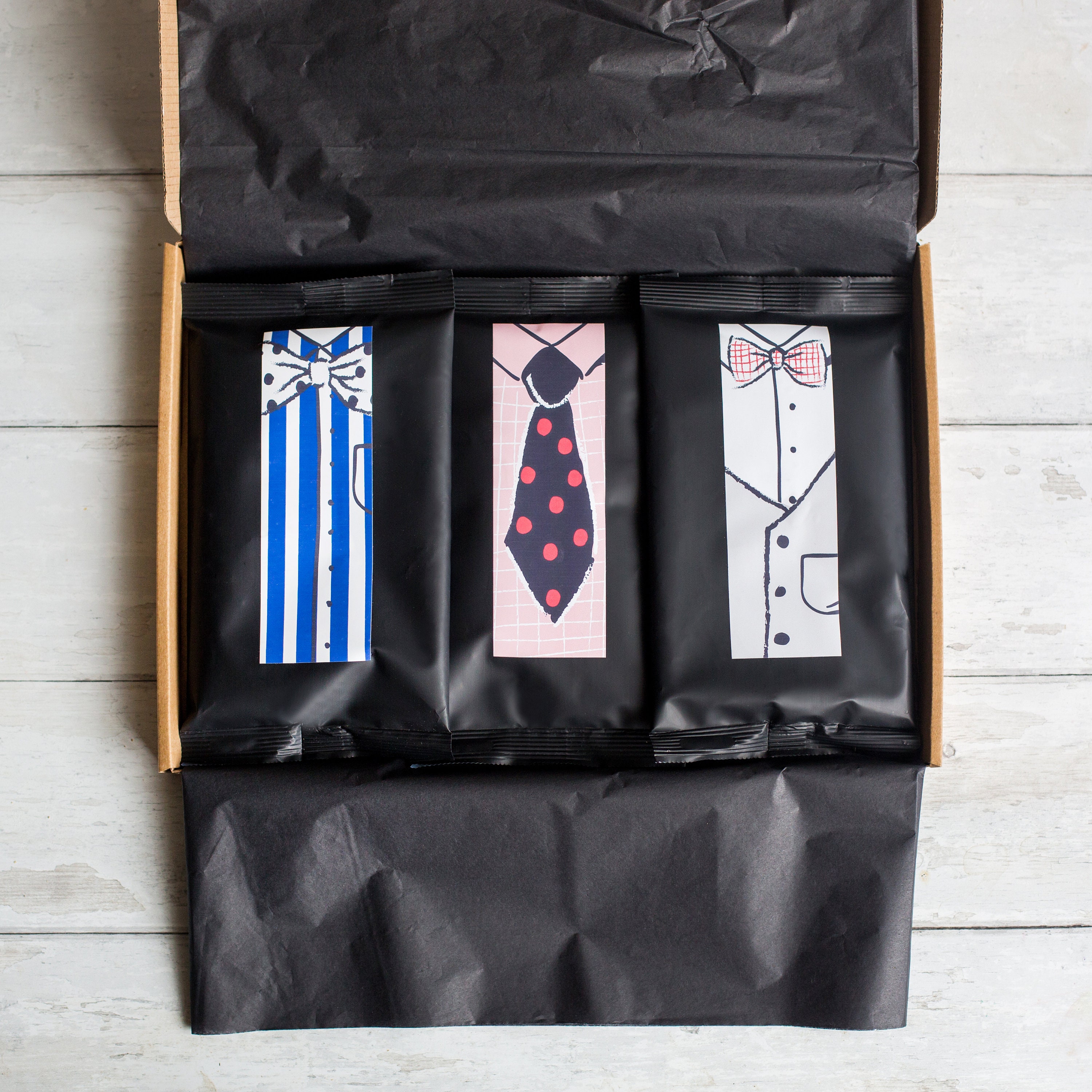 Ties Coffee Taster Pack Gift Choice of Designs Available - Etsy UK