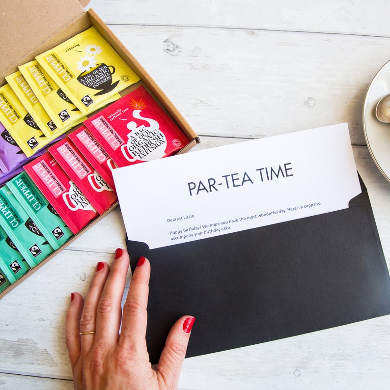 Corporate Tea Gift in Letterbox Friendly Packaging Team Gift - Etsy