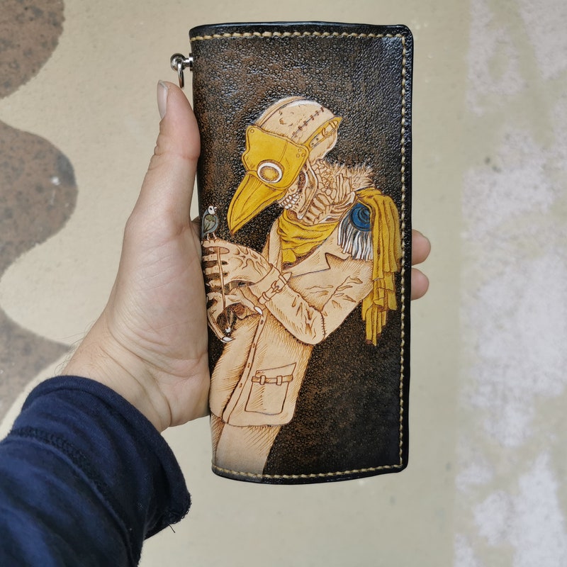 Steampunk Wallet - Etsy