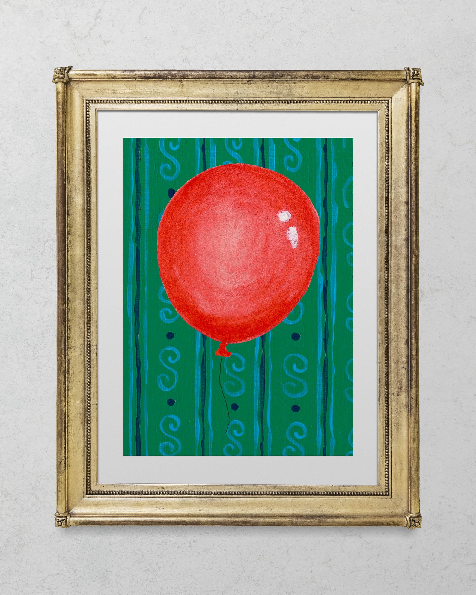 Goodnight Moon Balloon Fine Art Print Three Little Bears Sitting in ...