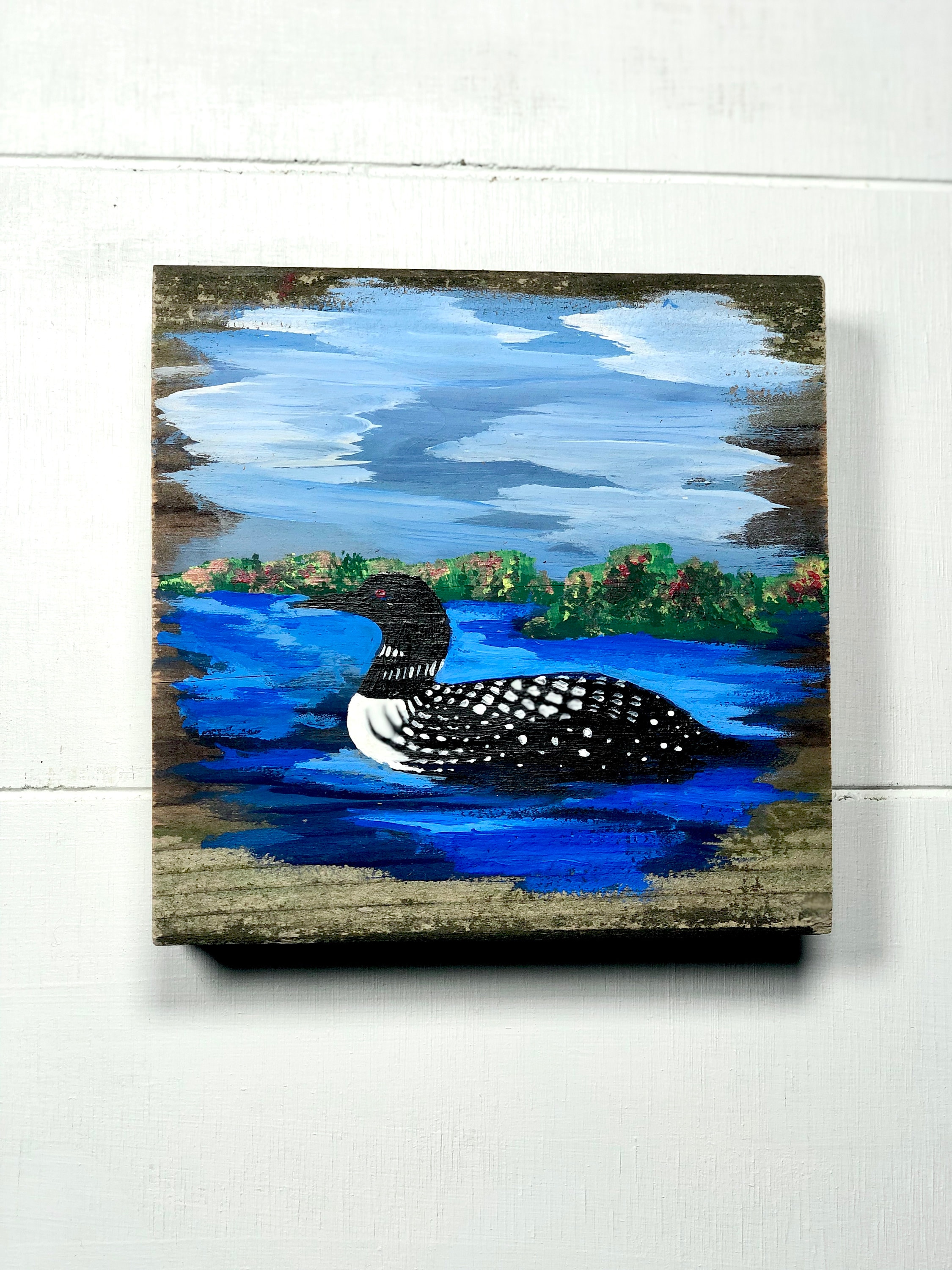 Common Loon Painting
