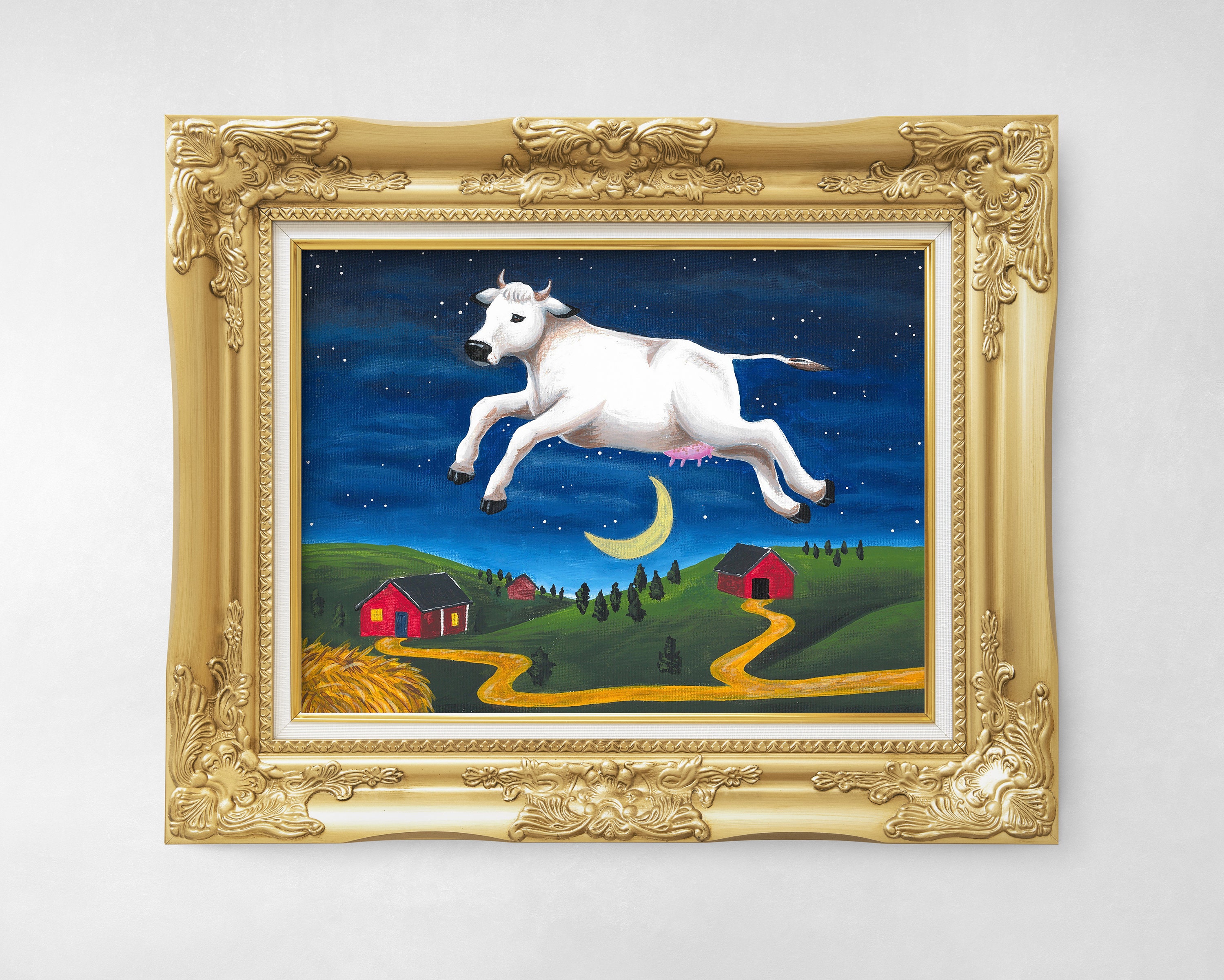 Goodnight Moon Set of Art Prints, Three Little Bears Sitting in Chairs ...