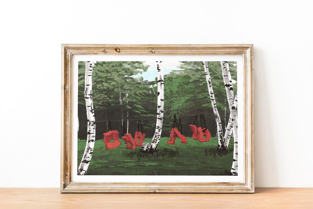Life Jackets Fine Art Print Camper Decor Birch Tree Wilderness ...