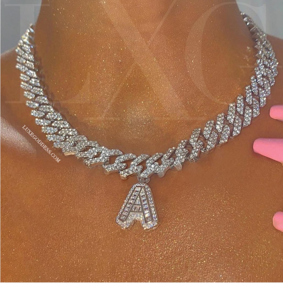Diamond Cuban Link Chain - Etsy