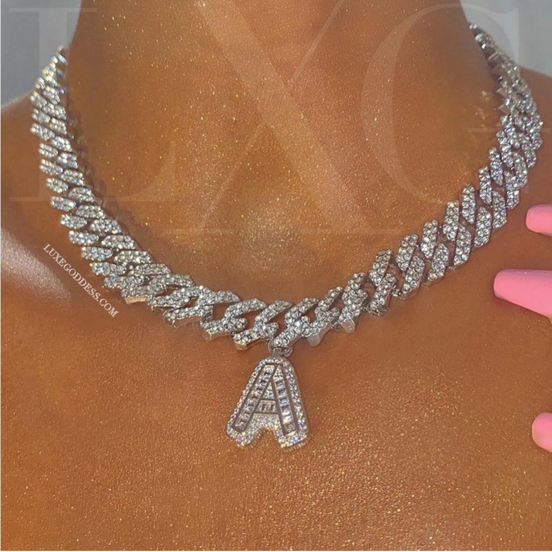 Cuban Link Chain Choker - Etsy