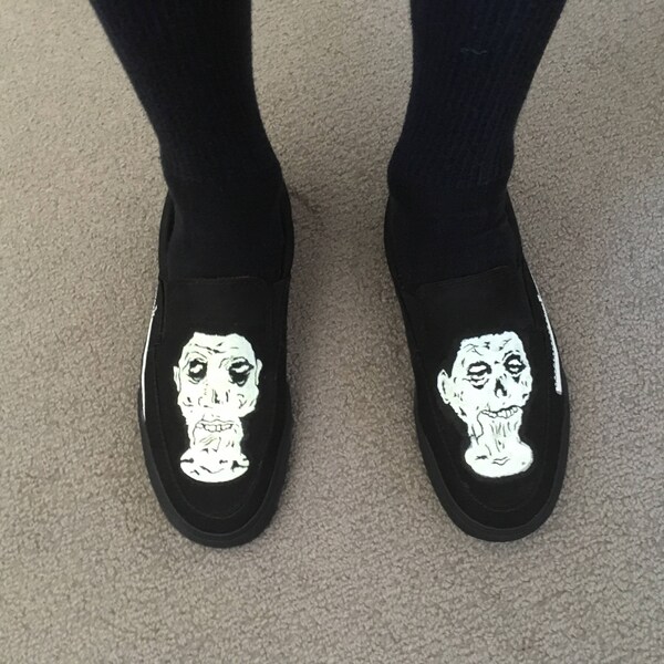 Walking Dead Shoes - Etsy