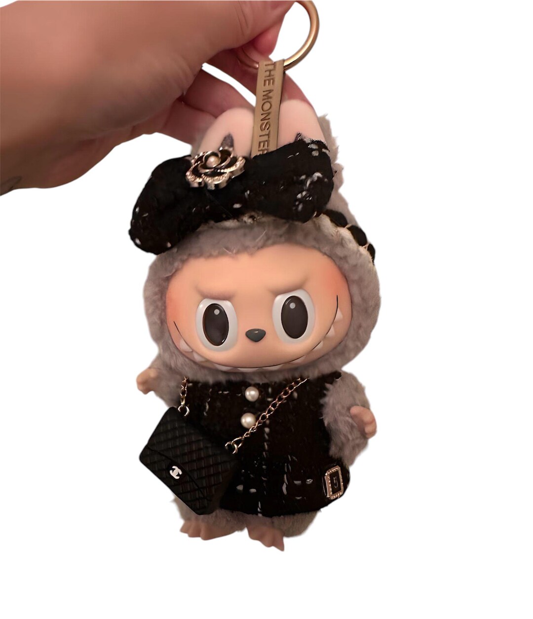 Labubu Black and White Clothing and Purse - Etsy