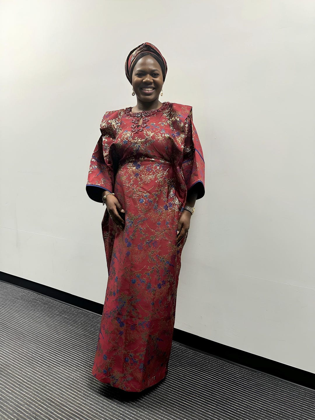 African Brocade Boubou Dress| Rich Aunty| Danshiki | Kaftan| Nigerian ...