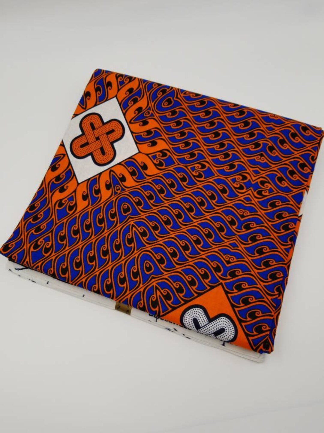 Red and Blue Guaranteed Wax Block Ankara Quality Print Fabric - Etsy