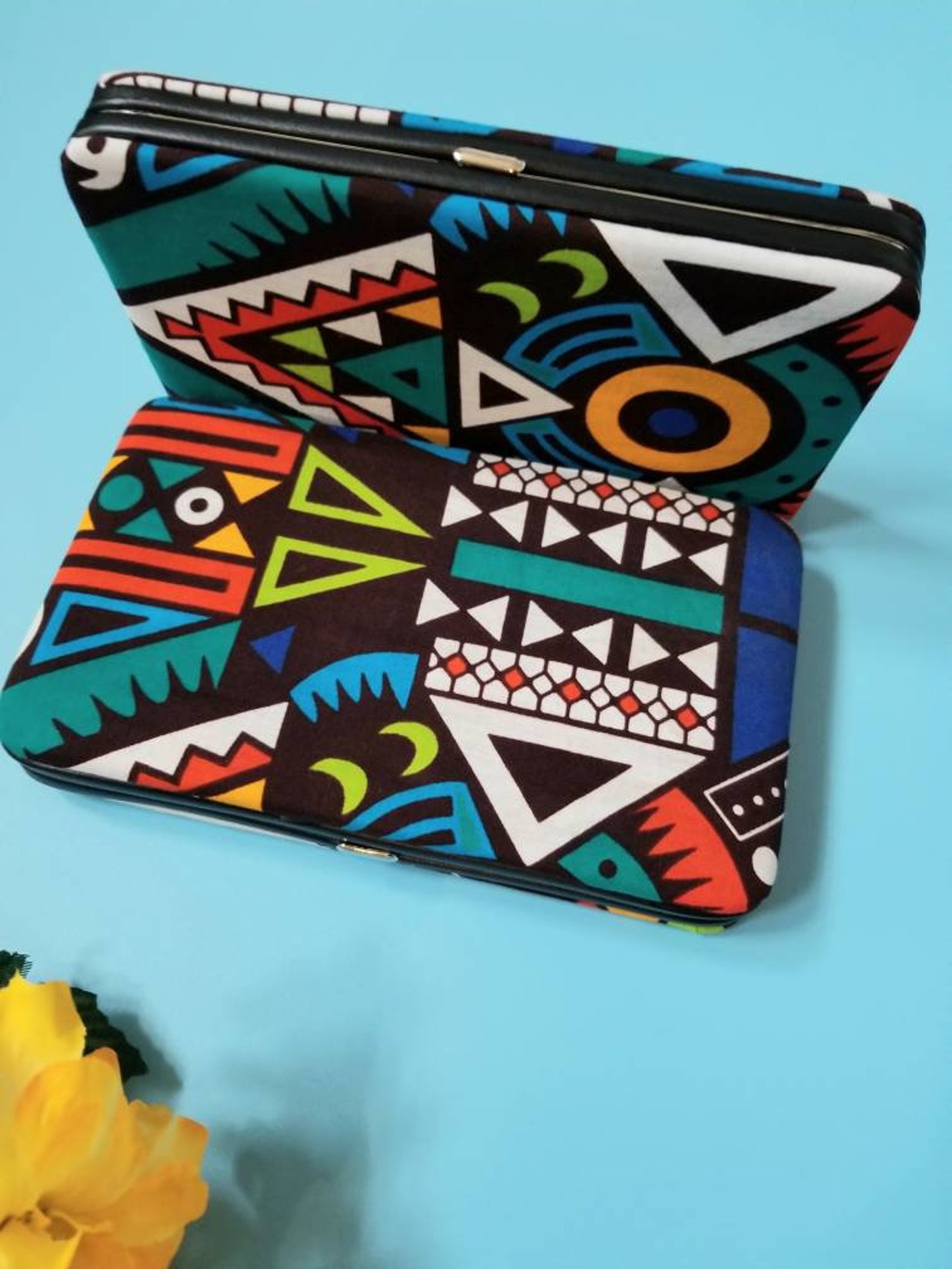 Ijeoma Wallet /African Print Purse Wallet / Ankara Wallet/ | Etsy