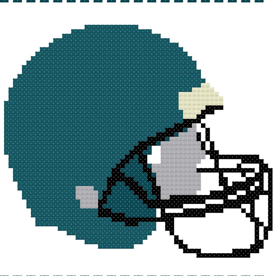 Football Cross Stitch Pattern DIY Cross Stitch Baby Cross - Etsy