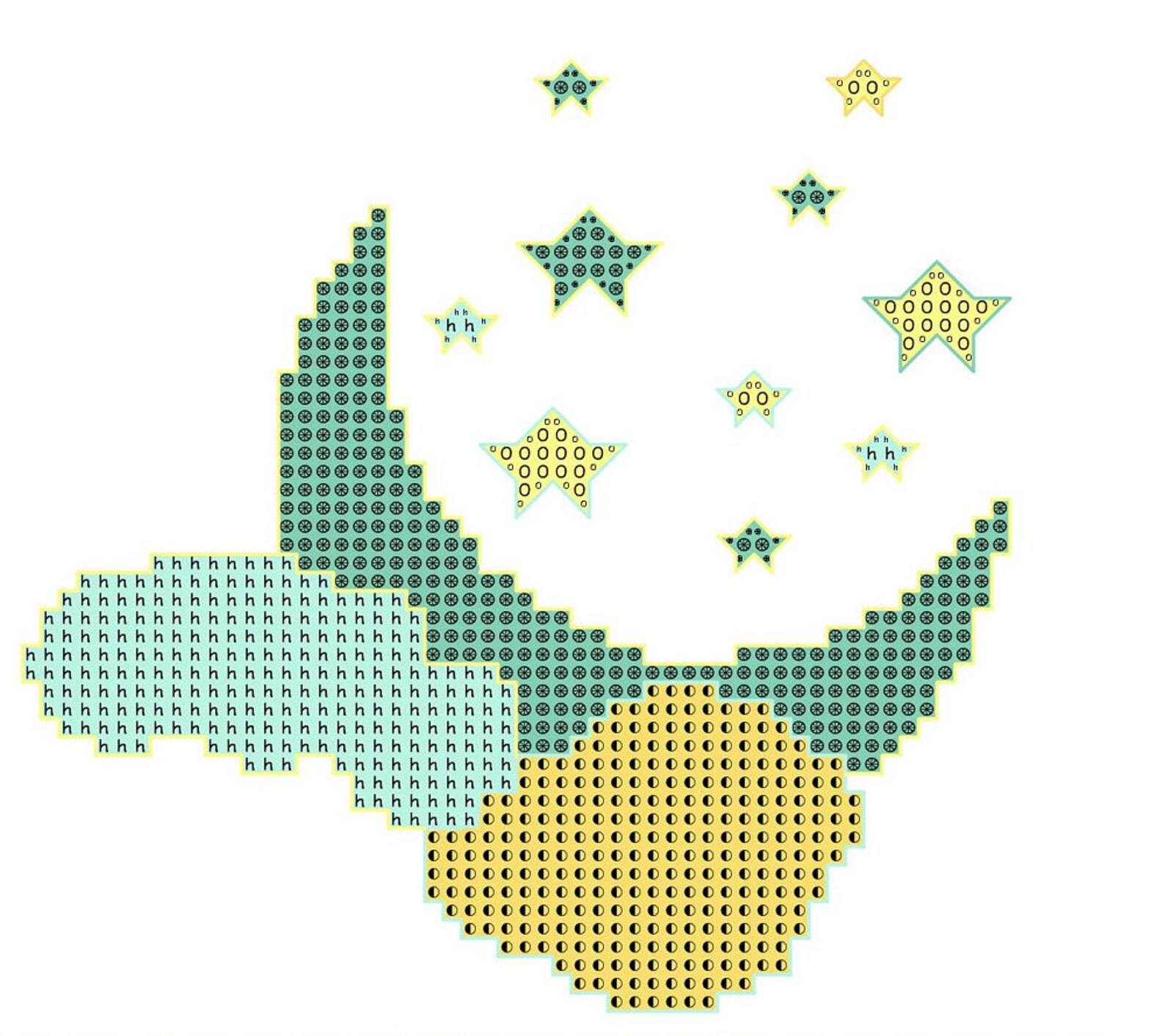 Nursery Cross Stitch Baby Cross stitch pattern custom cross | Etsy